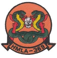 USMC HMLA-369 3" Military Patch