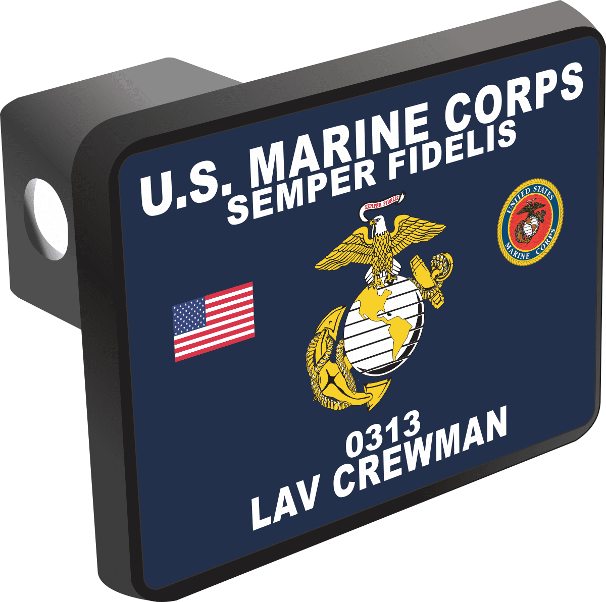 USMC MOS 0313 LAV Crewman Hitch Cover