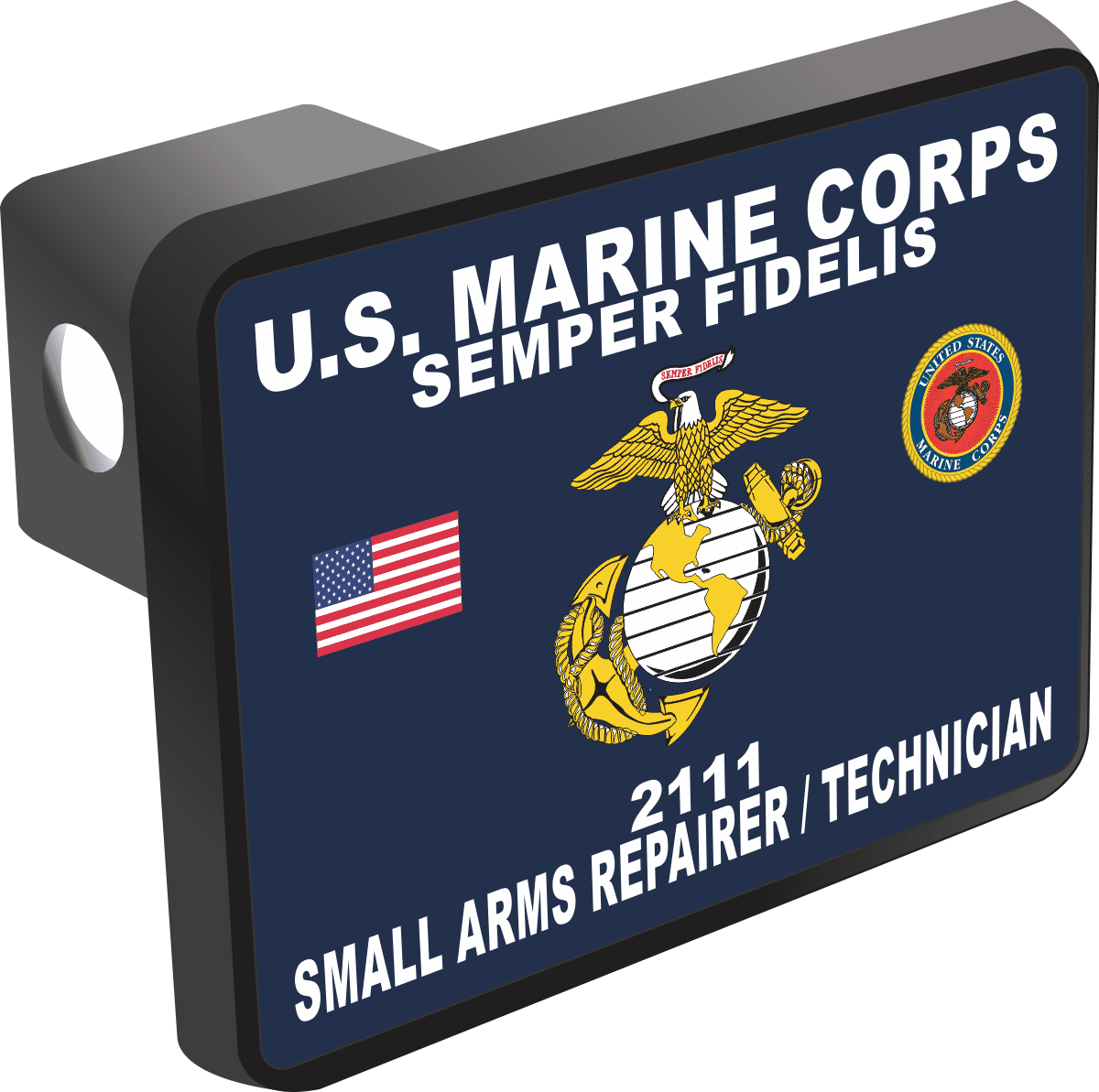 USMC MOS 2111 Small Arms Repairer / Technician Hitch Cover