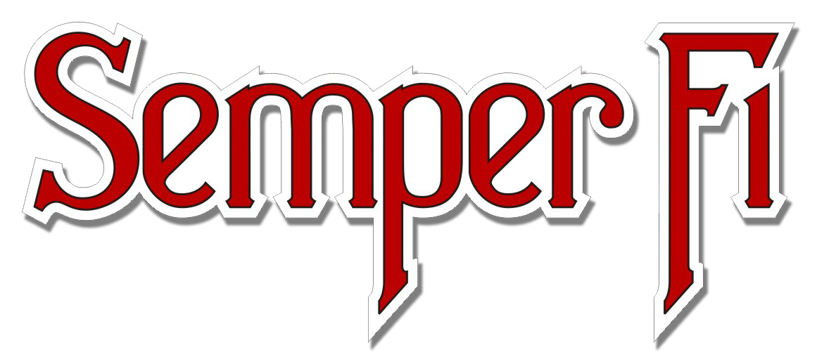 Usmc Semper Fi Logo Black And White