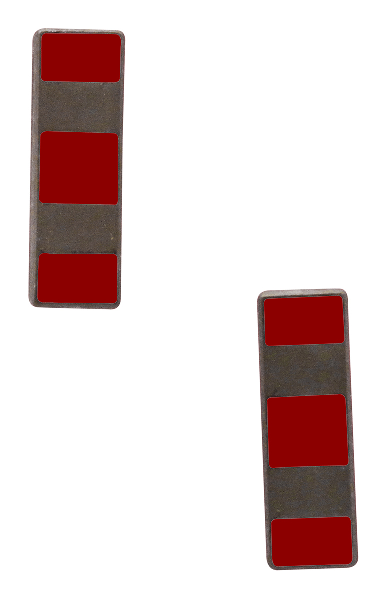 U.S.M.C. Warrant Officer 2 WO2 Subdued Metal Collar Rank Insignia (Pair)