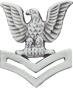 USN 2nd Class Crow Pin - Right Facing