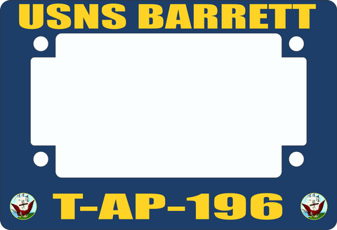 USNS Barrett T-AP-196 Motorcycle Frame