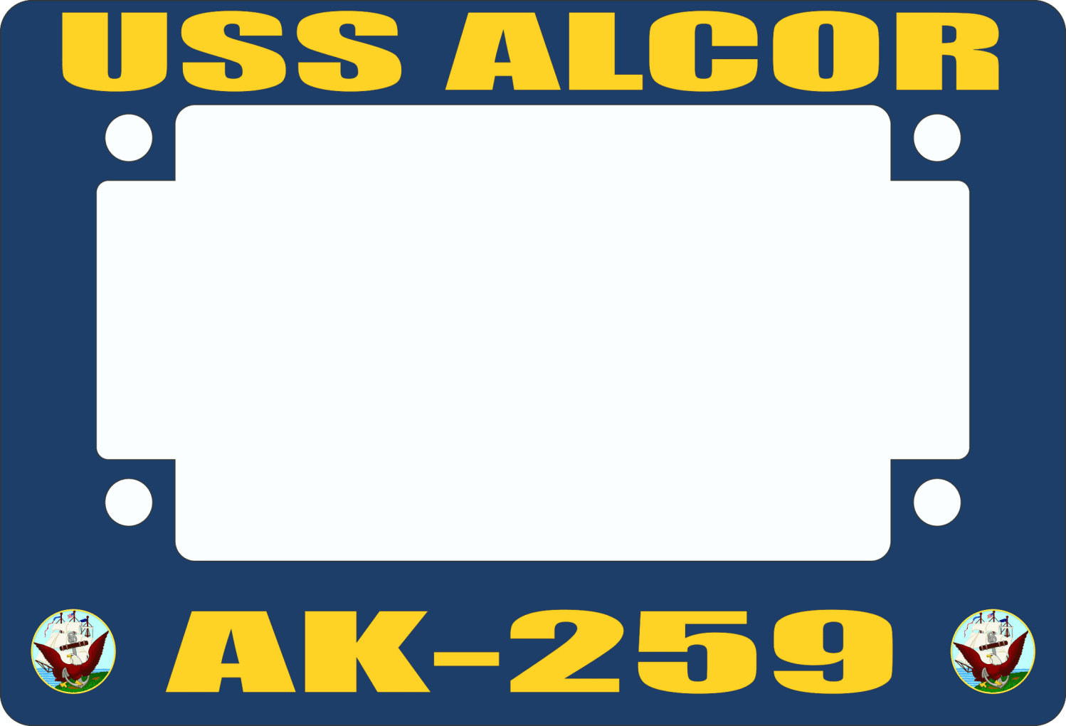 USS Alcor AK-259 Motorcycle Frame
