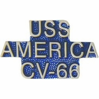 USS America CVA-66 Veteran Decal Sticker