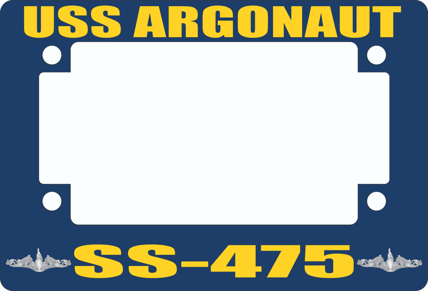 USS Argonaut SS-475 Motorcycle Frame