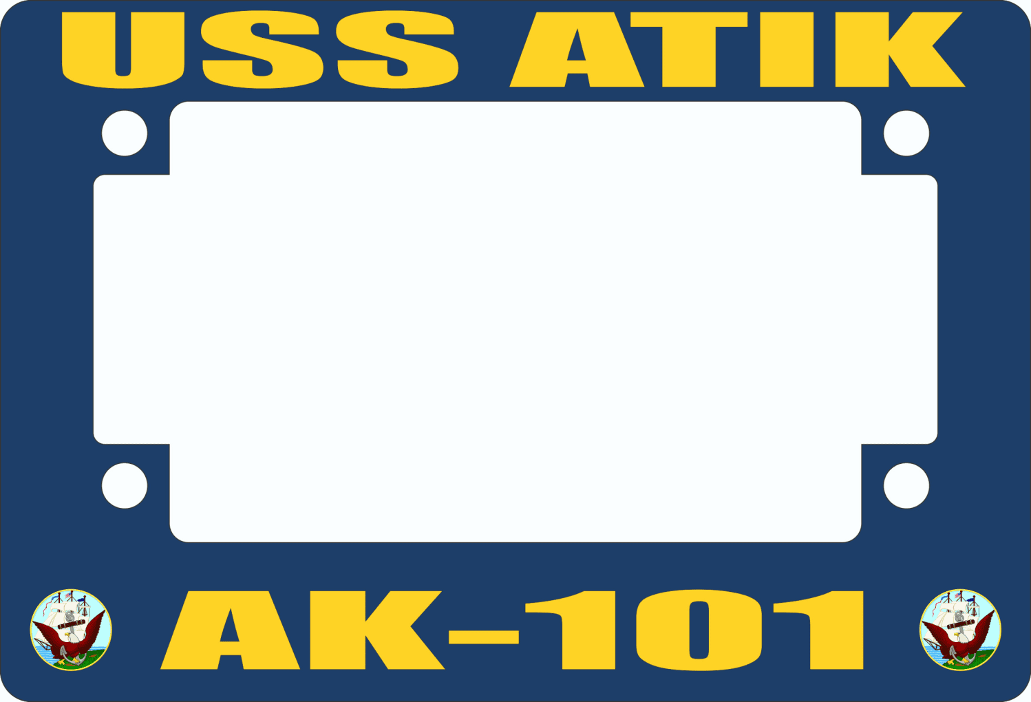 USS Atik AK-101 Motorcycle Frame