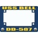 USS Bell DD-587 Motorcycle Frame