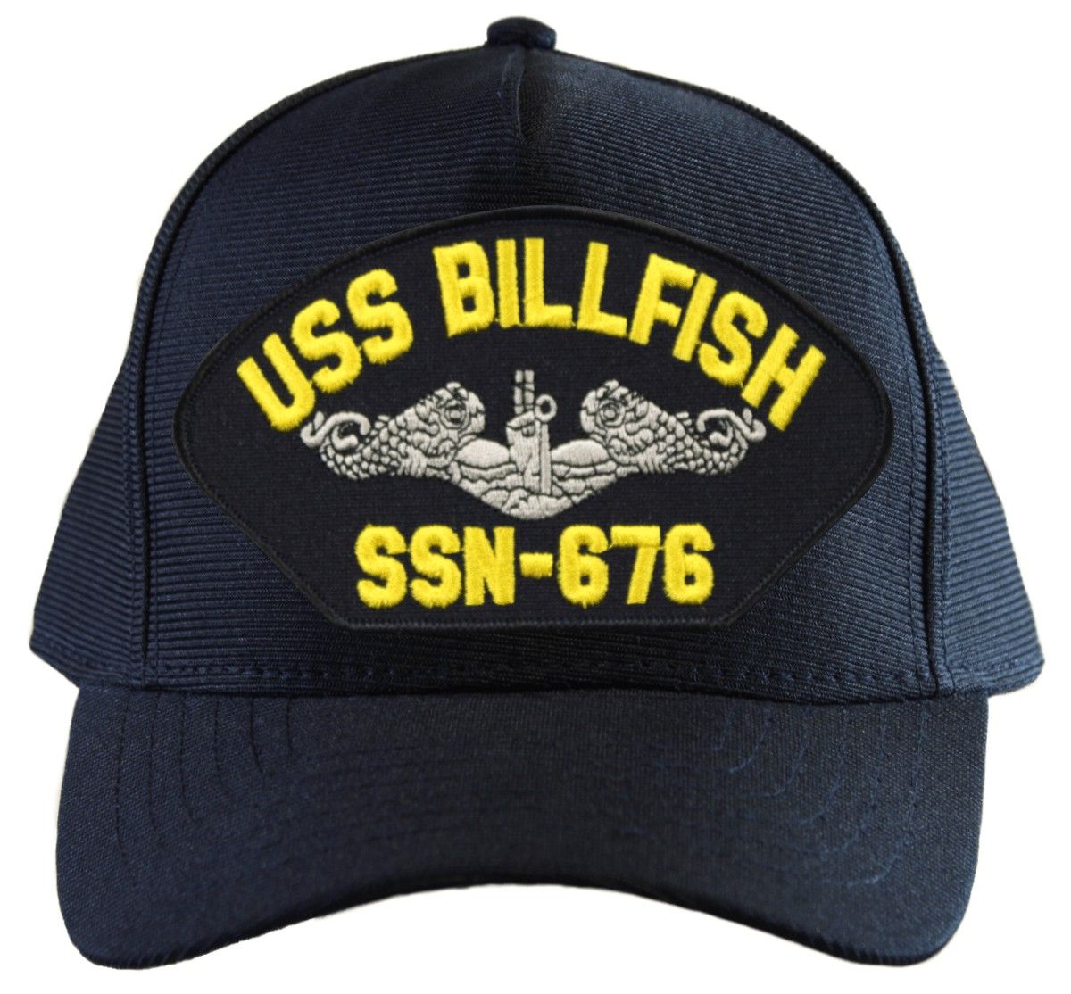 USS Billfish SSN-676 ( Silver Dolphins ) Submarine Enlisted Cap