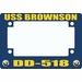 USS Brownson DD-518 Motorcycle Frame