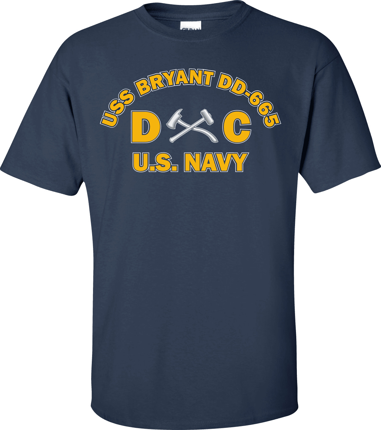 USS BRYANT DD-665 Rate DC Damage Controlman T-Shirt