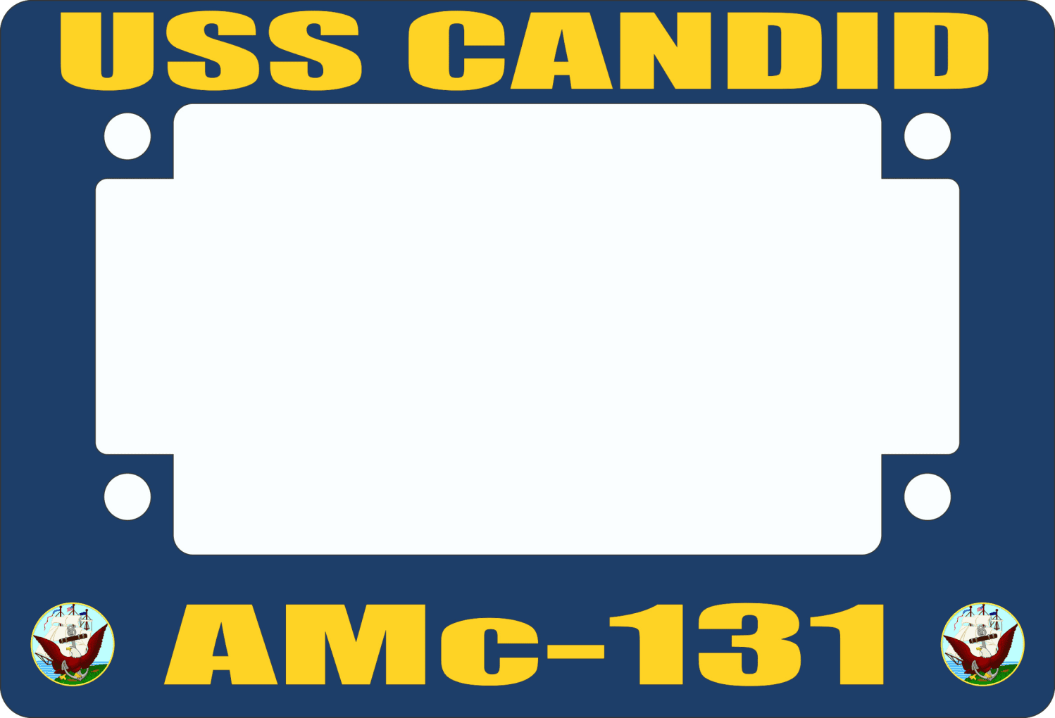 USS Candid AMc-131 Motorcycle Frame