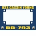 USS Cassin Young DD-793 Motorcycle Frame