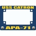 USS Catron APA-71 Motorcycle Frame