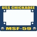 USS Chickadee MSF-59 Motorcycle Frame