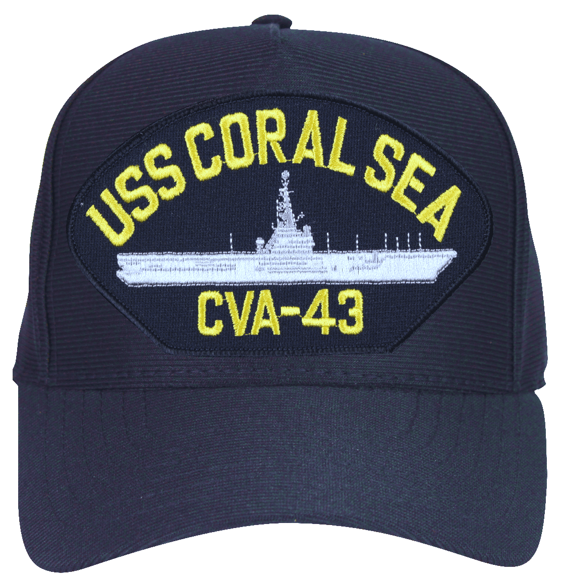 USS Coral Sea CVA-43 Ships Ball Cap