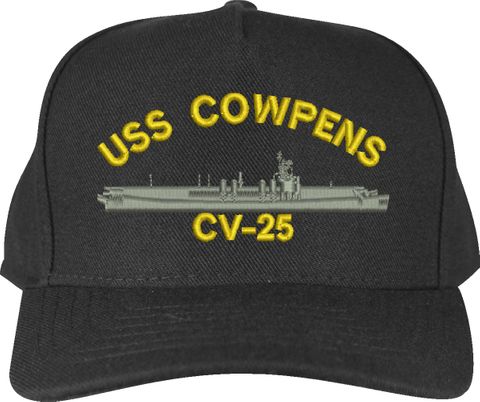 USS Cowpens CV-25 U.S. Made Cap