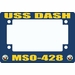 USS Dash MSO-428 Motorcycle Frame