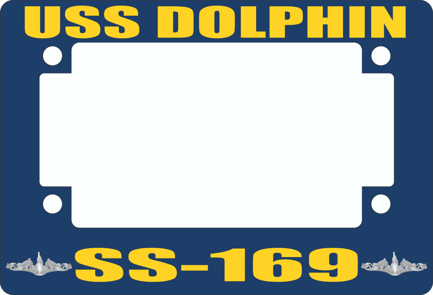 USS Dolphin SS-169 Motorcycle Frame