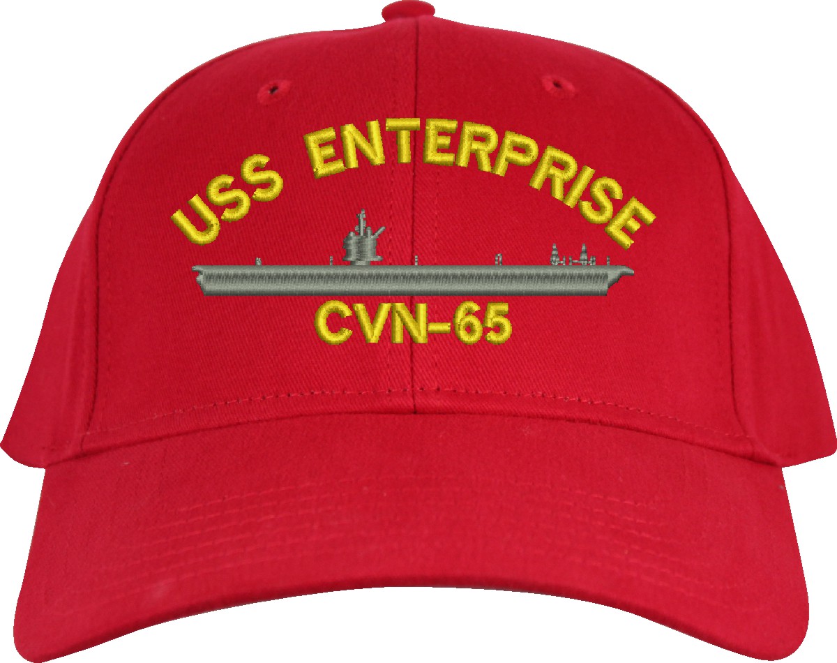 USS Enterprise CVN-65 Imported Cap