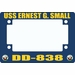 USS Ernest G. Small DD-838 Motorcycle Frame