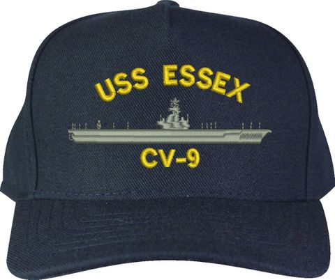 USS Essex CV-9 U.S. Made Cap