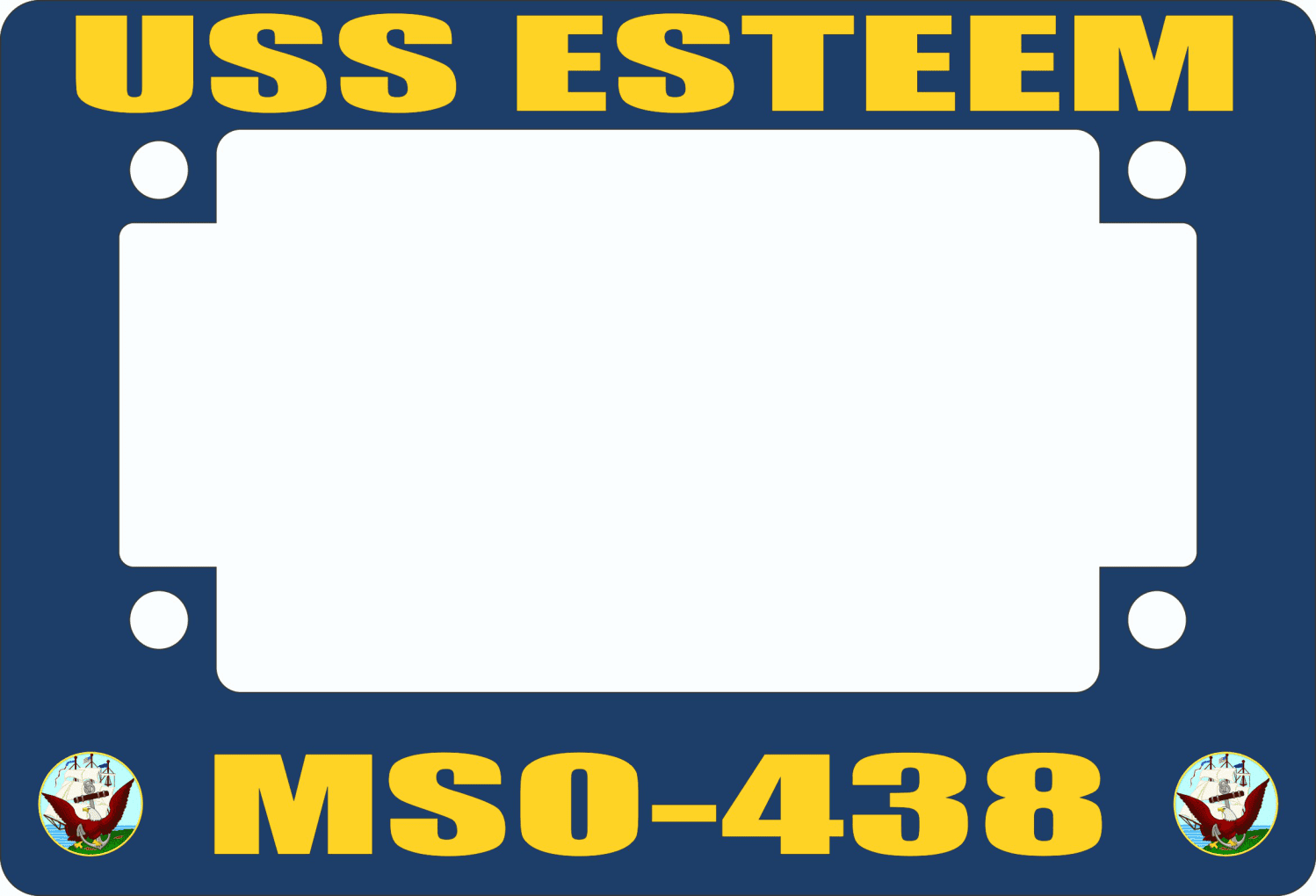 USS Esteem MSO-438 Motorcycle Frame