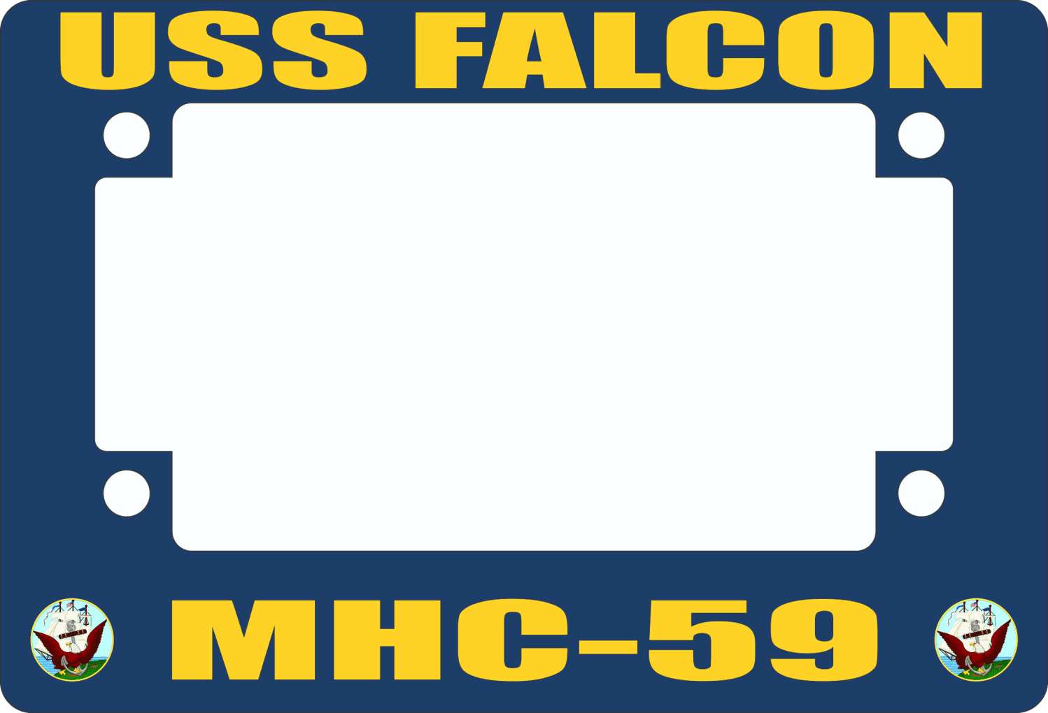 USS Falcon MHC-59 Motorcycle Frame