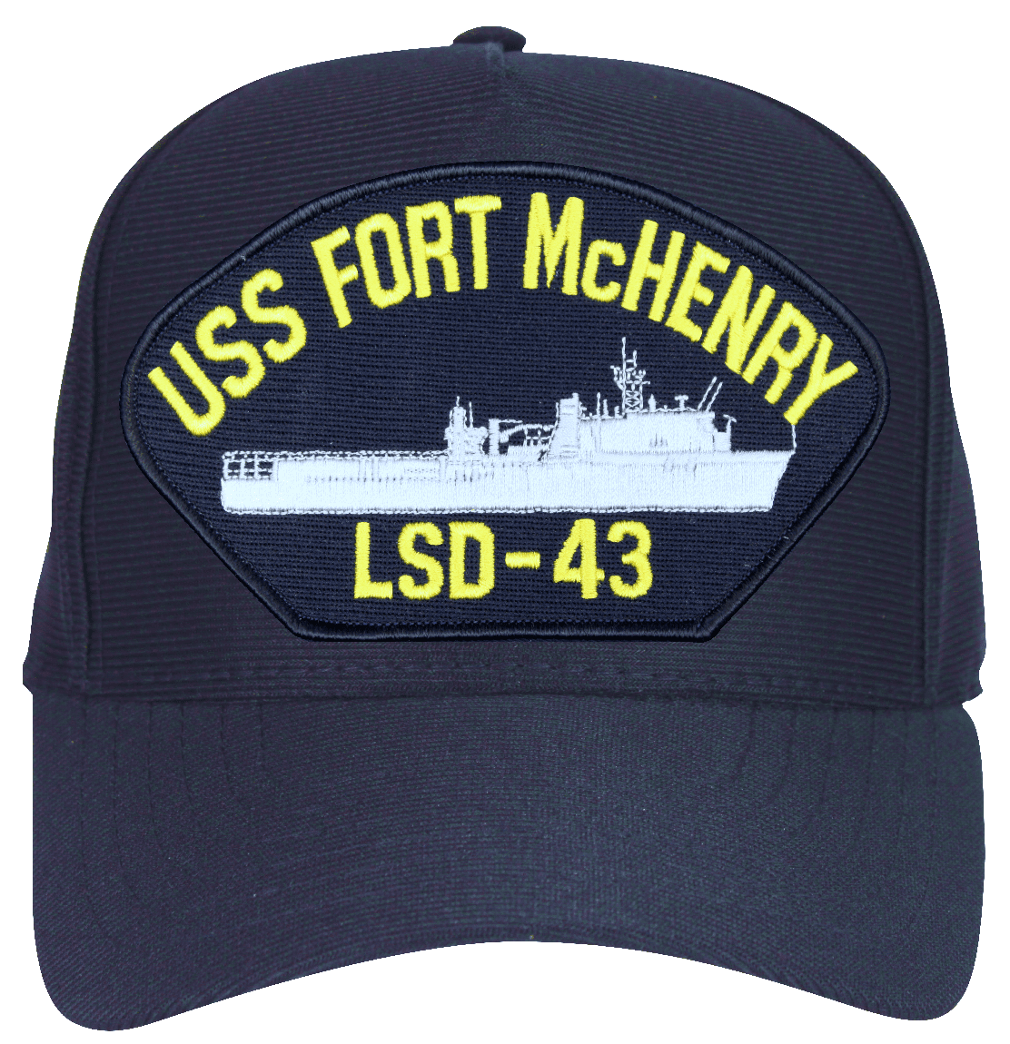 USS Fort McHenry LSD-43 Ships Ball Cap