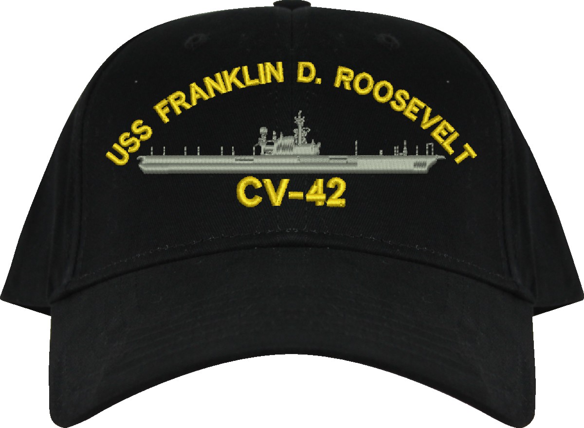 USS Franklin D. Roosevelt CV-42 Imported Cap