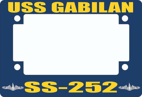 USS Gabilan SS-252 Motorcycle Frame