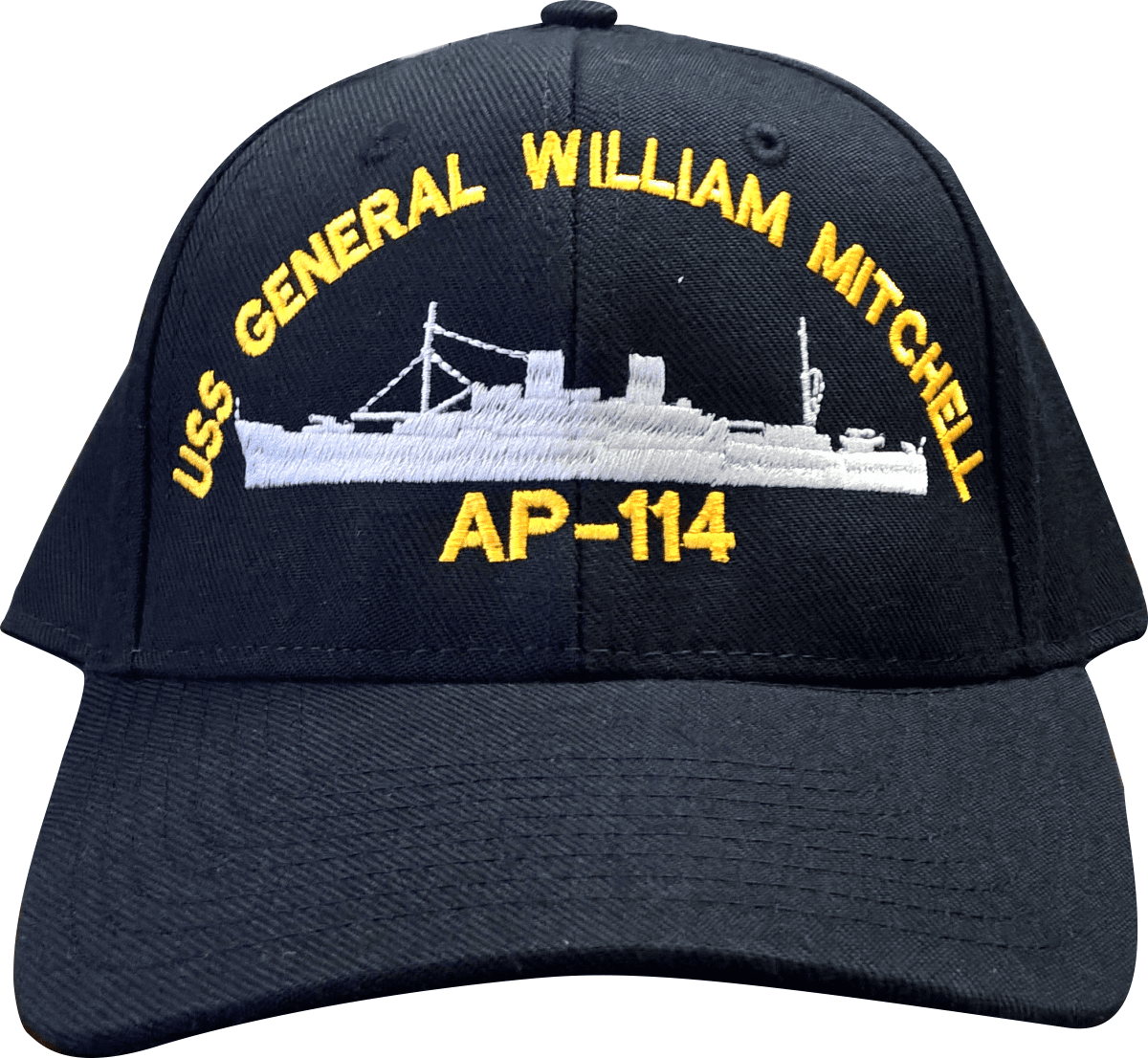 USS General William Mitchell AP-114 Ball Cap