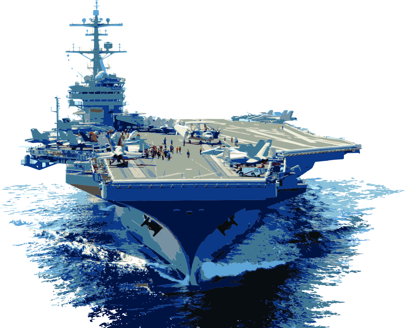 USS George H. W. Bush CVN-77 Merchandise