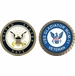USS Gladiator MCM-11 Veteran Challenge Coin