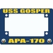 USS Gosper APA-170 Motorcycle Frame