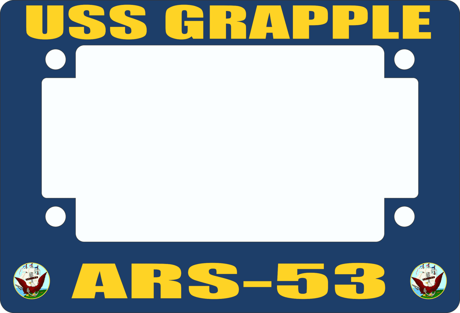 USS Grapple ARS-53 Motorcycle Frame