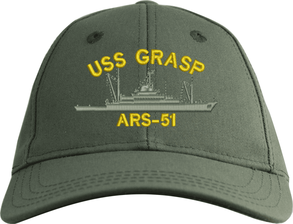 USS Grasp ARS-51 Custom Embroidered Cap
