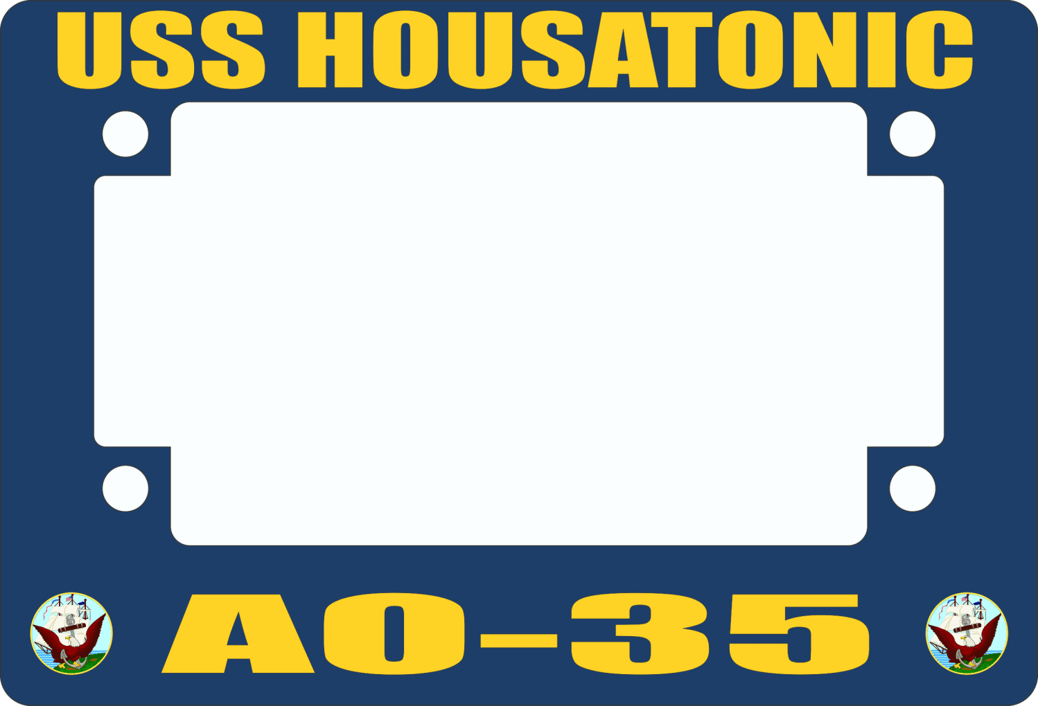 USS Housatonic AO-35 Motorcycle Frame