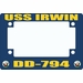 USS Irwin DD-794 Motorcycle Frame