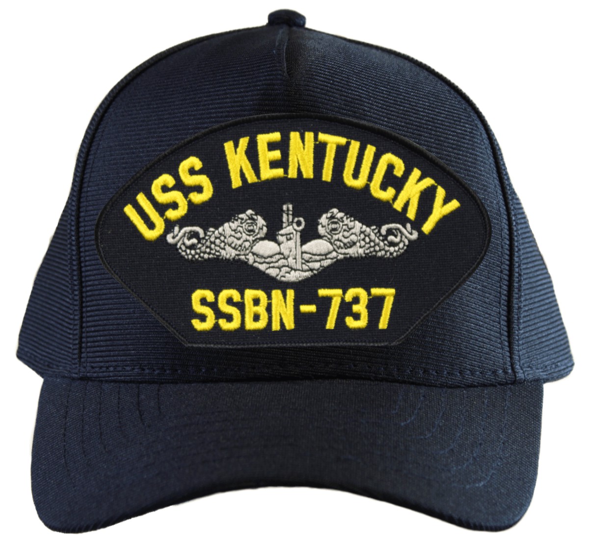 USS Kentucky SSBN-737 ( Silver Dolphins ) Submarine Enlisted Cap