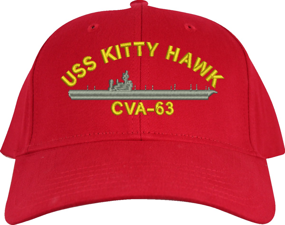 USS Kitty Hawk CVA-63 Imported Cap