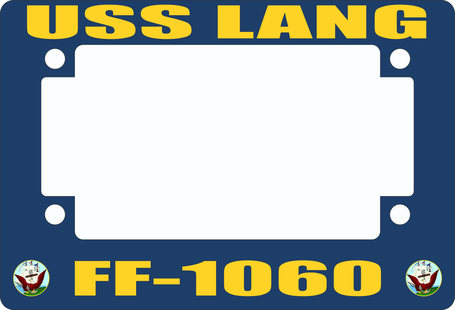 USS Lang FF-1060 Motorcycle Frame