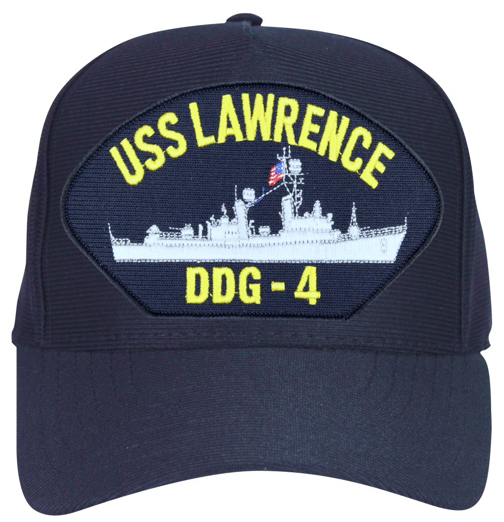 USS Lawrence DDG-4 Ball Cap Hat