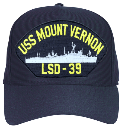 USS Mount Vernon LSD-39 Ships Ball Cap