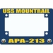 USS Mountrail APA-213 Motorcycle Frame