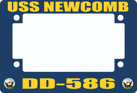 USS Newcomb DD-586 Motorcycle Frame
