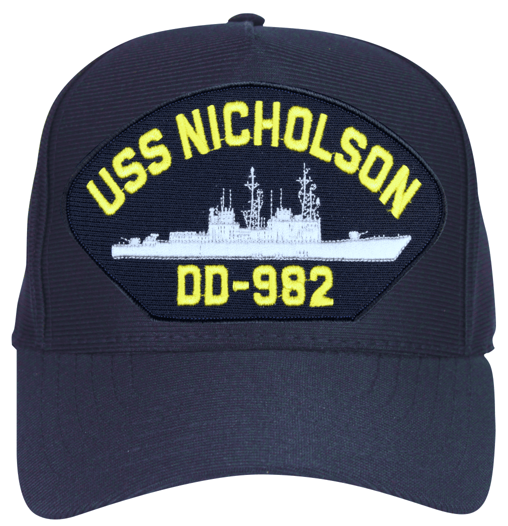 USS Nicholson DD-982 Ship Cap