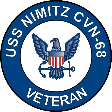 USS Nimitz CVN-68 Veteran Decal Sticker