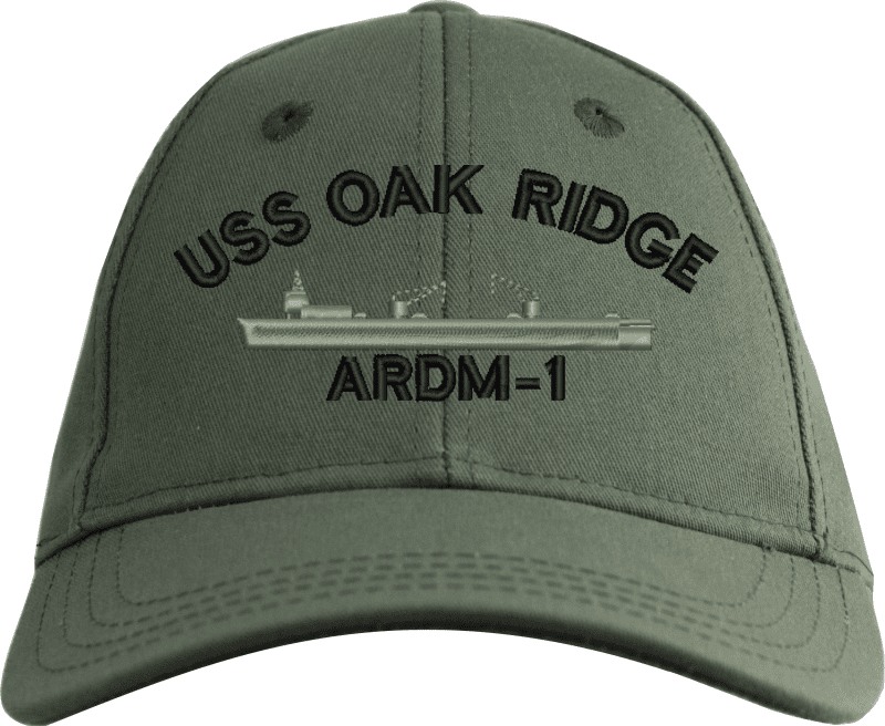 USS Oak Ridge ARDM-1 Embroidered Cap