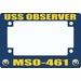 USS Observer MSO-461 Motorcycle Frame